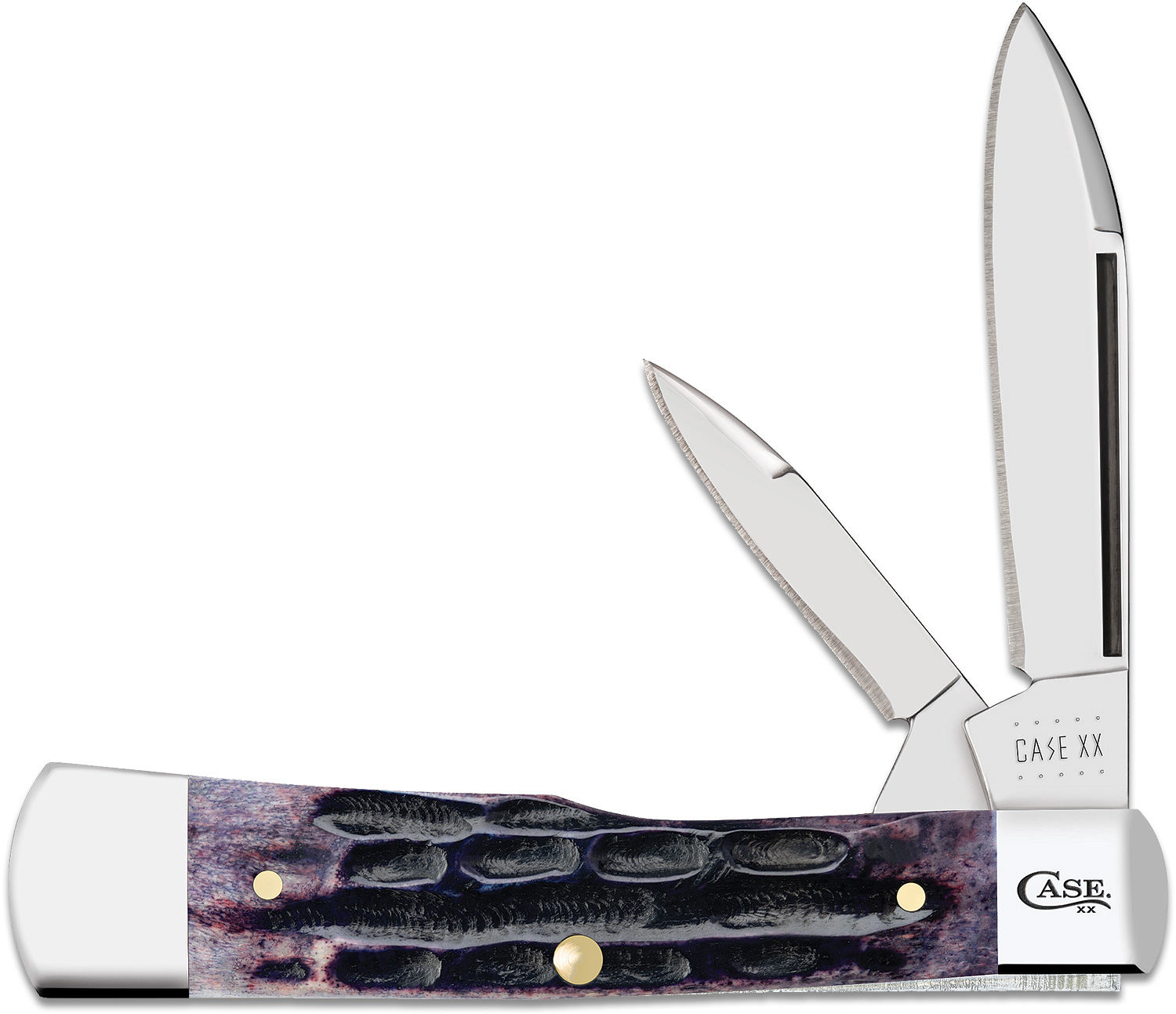 Case Deep Canyon Light Purple Bone Gunstock, 2.75" Closed (62130 SS ...