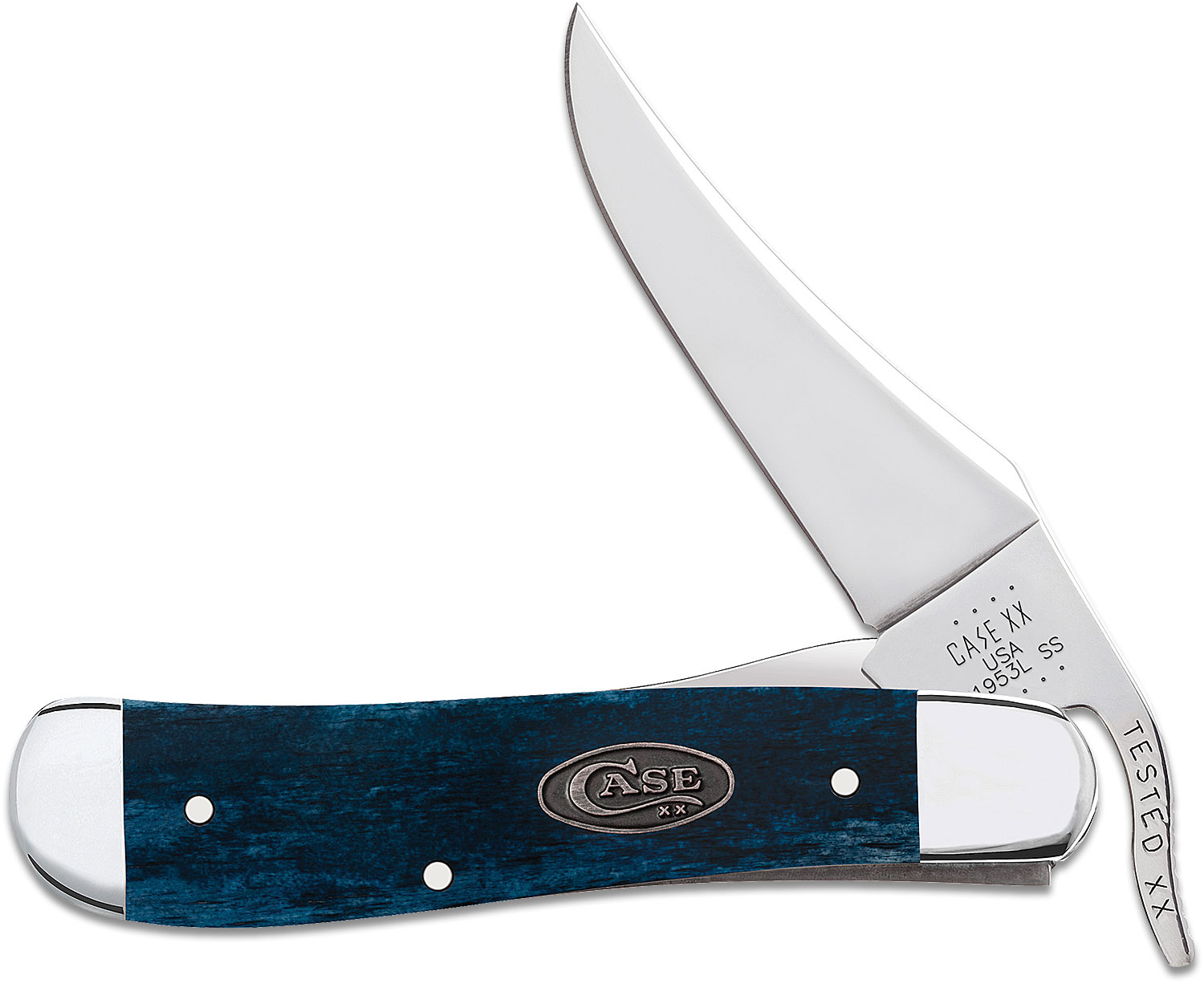 Reviews and Ratings for Case Smooth Mediterranean Blue Bone RussLock ...