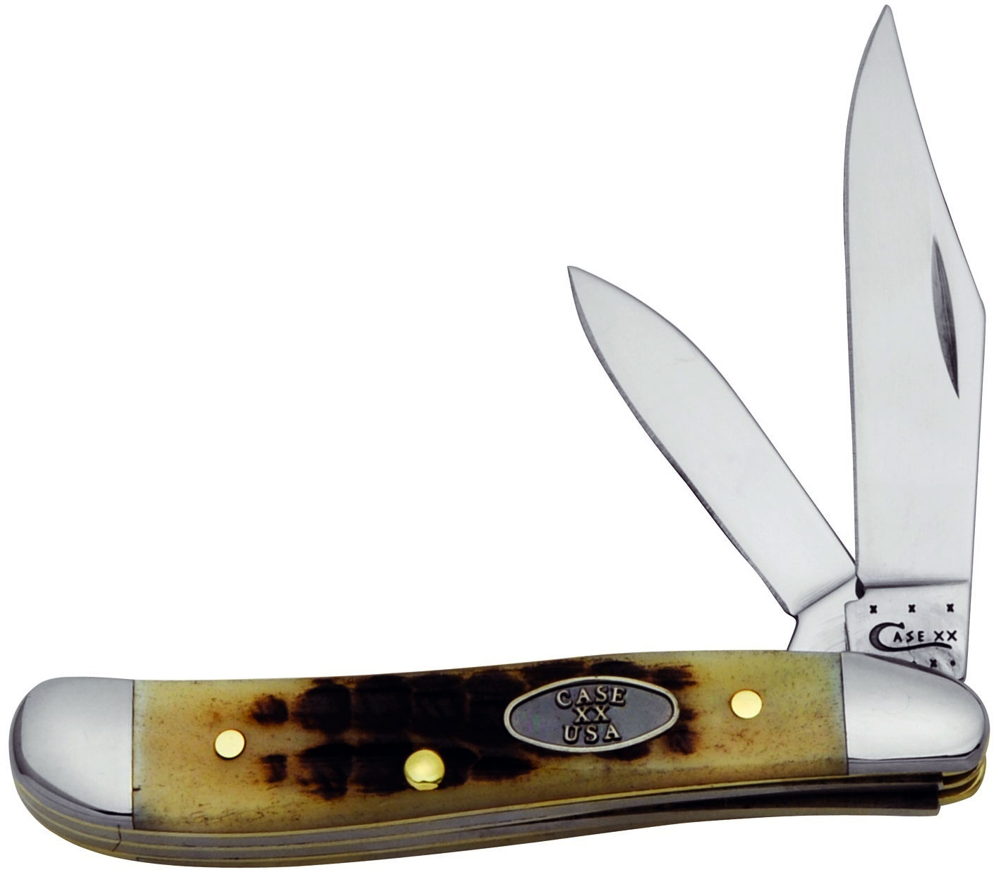 Case Root Beer Bone Peanut 2-7/8" Closed (6220 SS) - KnifeCenter ...