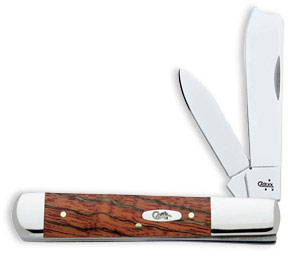 Case Orange Zebra Curly Wood Razor Knife 3-7/8" Closed (72005RAZ SS ...