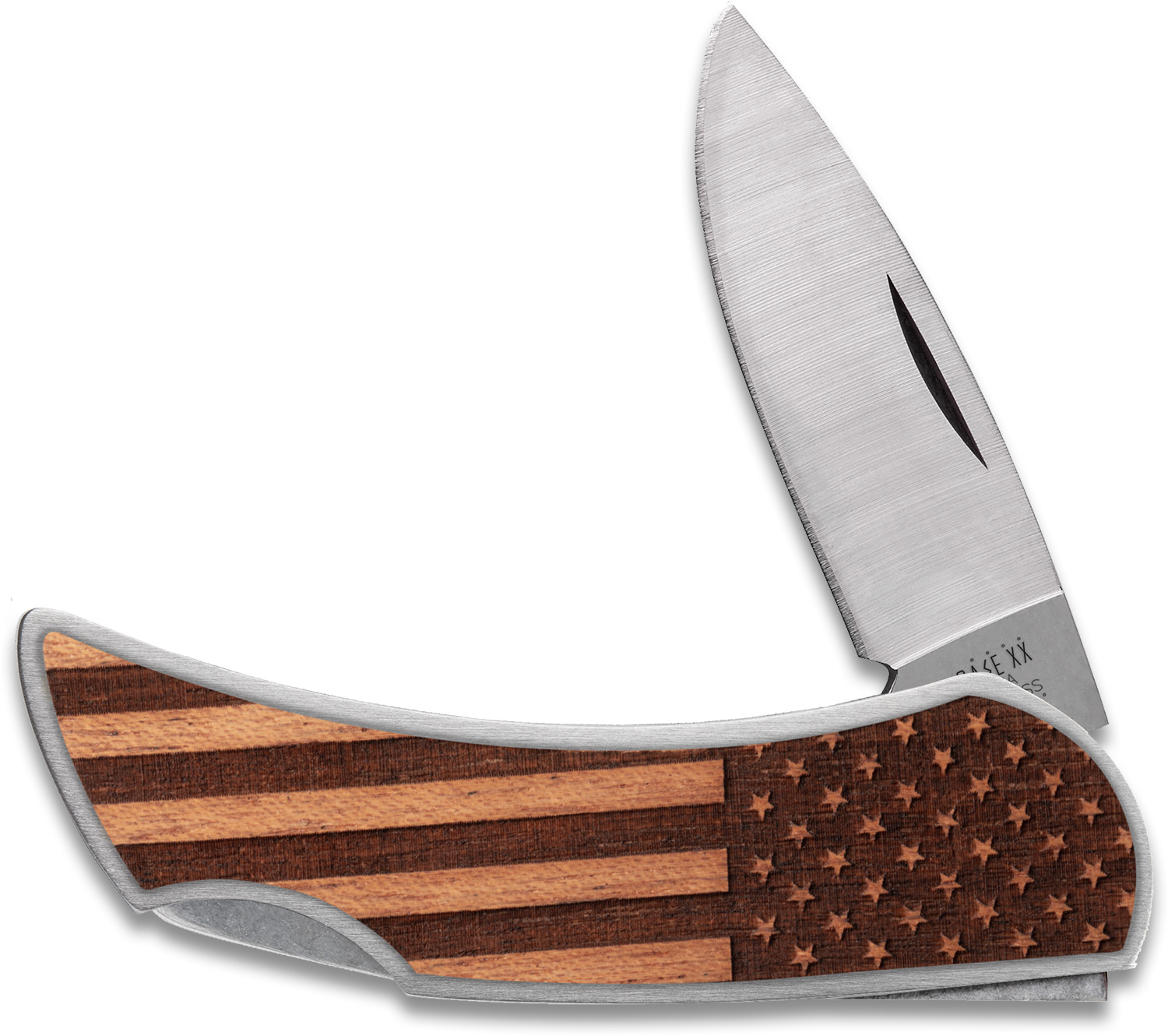 Reviews and Ratings for Case Woodchuck USA Flag Executive Lockback ...