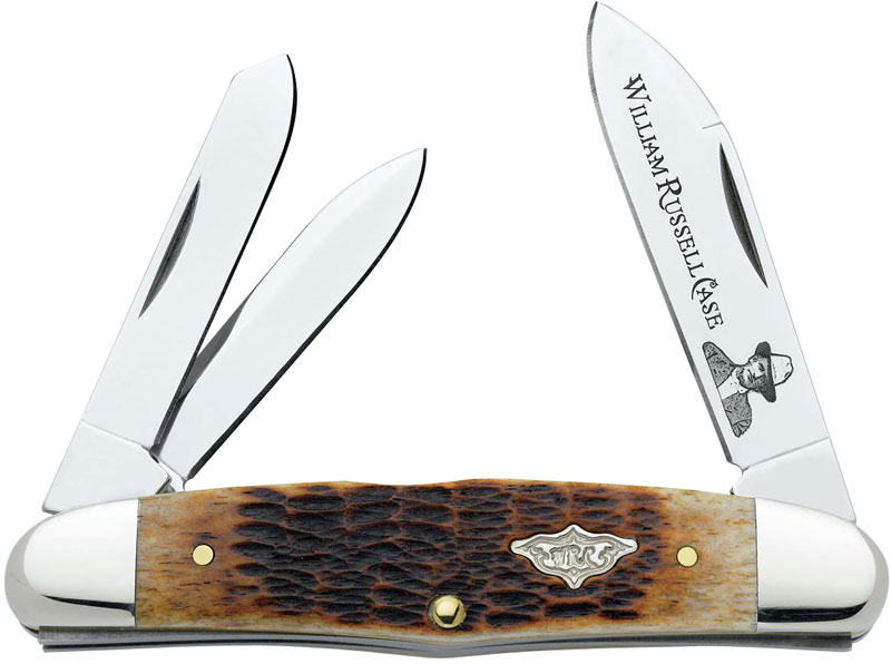 Case William Russell Case Humpback Whittler 3-5/8" Closed (63046WH SS ...
