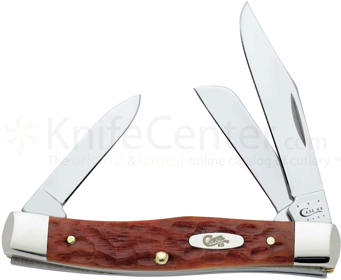 Case Chestnut Bone CV Medium Stockman 3-5/8" Closed (63032 CV ...