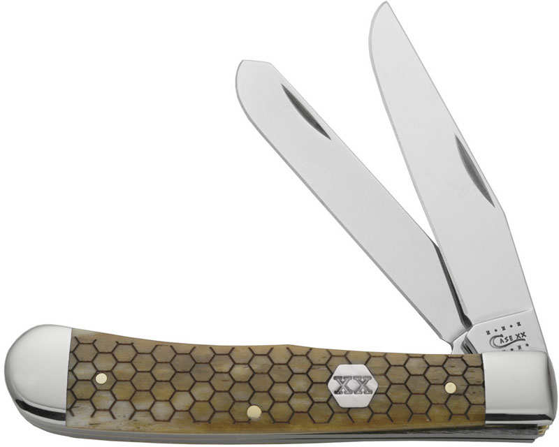 Case Image XX HeXX Trapper 4-1/8" Closed (6254 SS) - KnifeCenter - 7095 ...