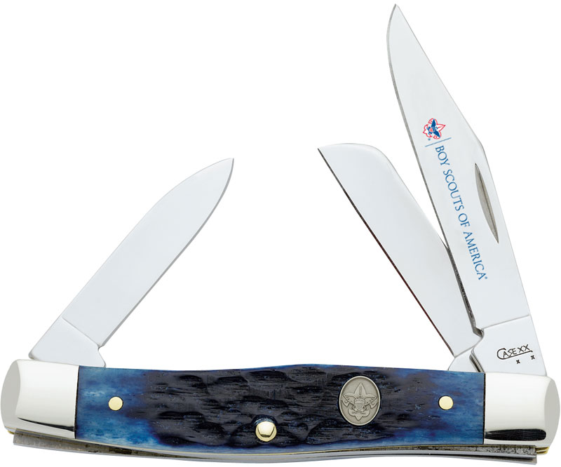 Case Boy Scouts of America Medium Stockman 3-5/8" Closed (63032 SS ...