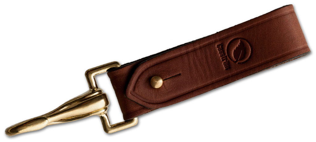 Casstrom Sweden Quick Release Belt Loop with Brass Snap Hook ...