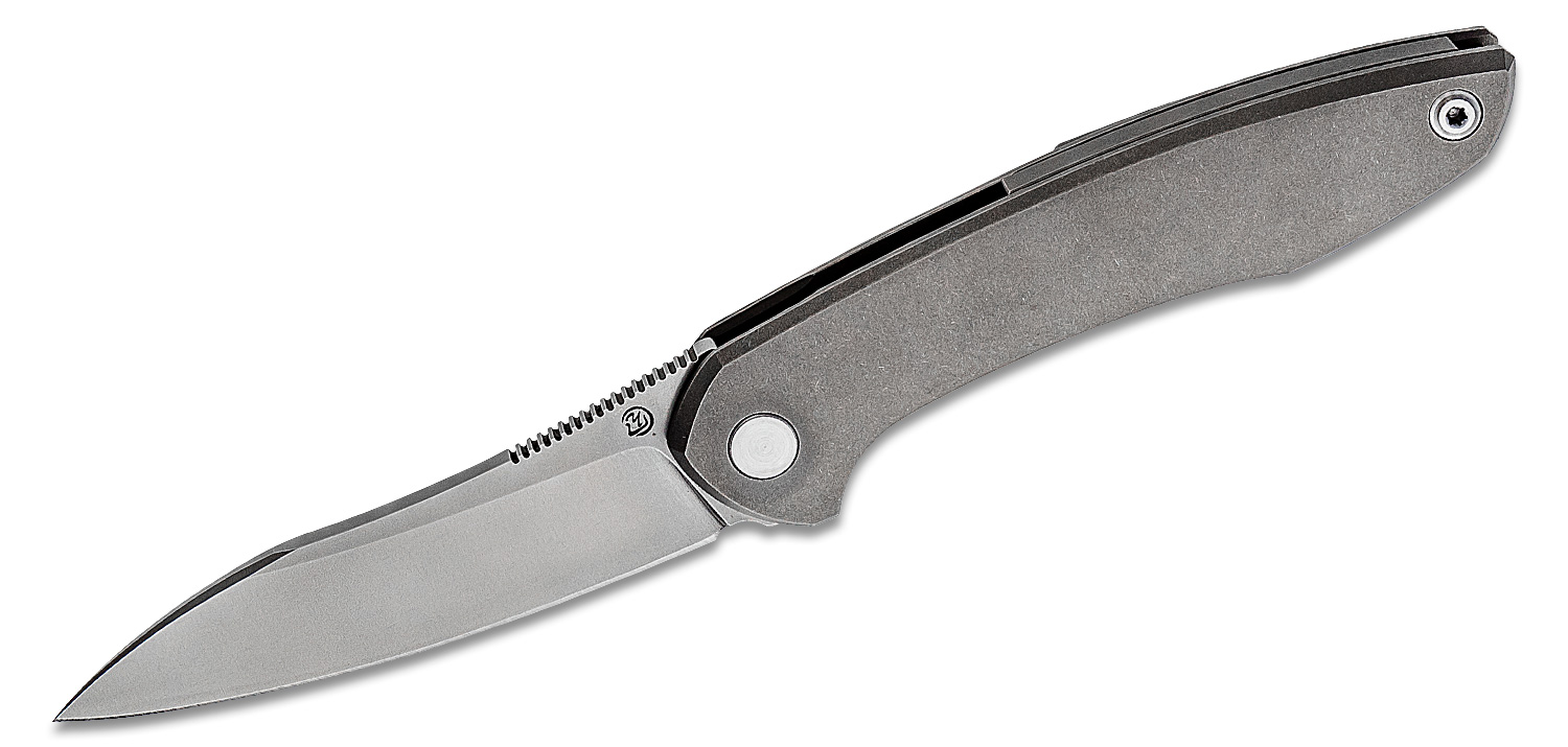 Cheburkov Workshop Russian Mini Flipper Knife 3.125" M390 Sheepsfoot ...