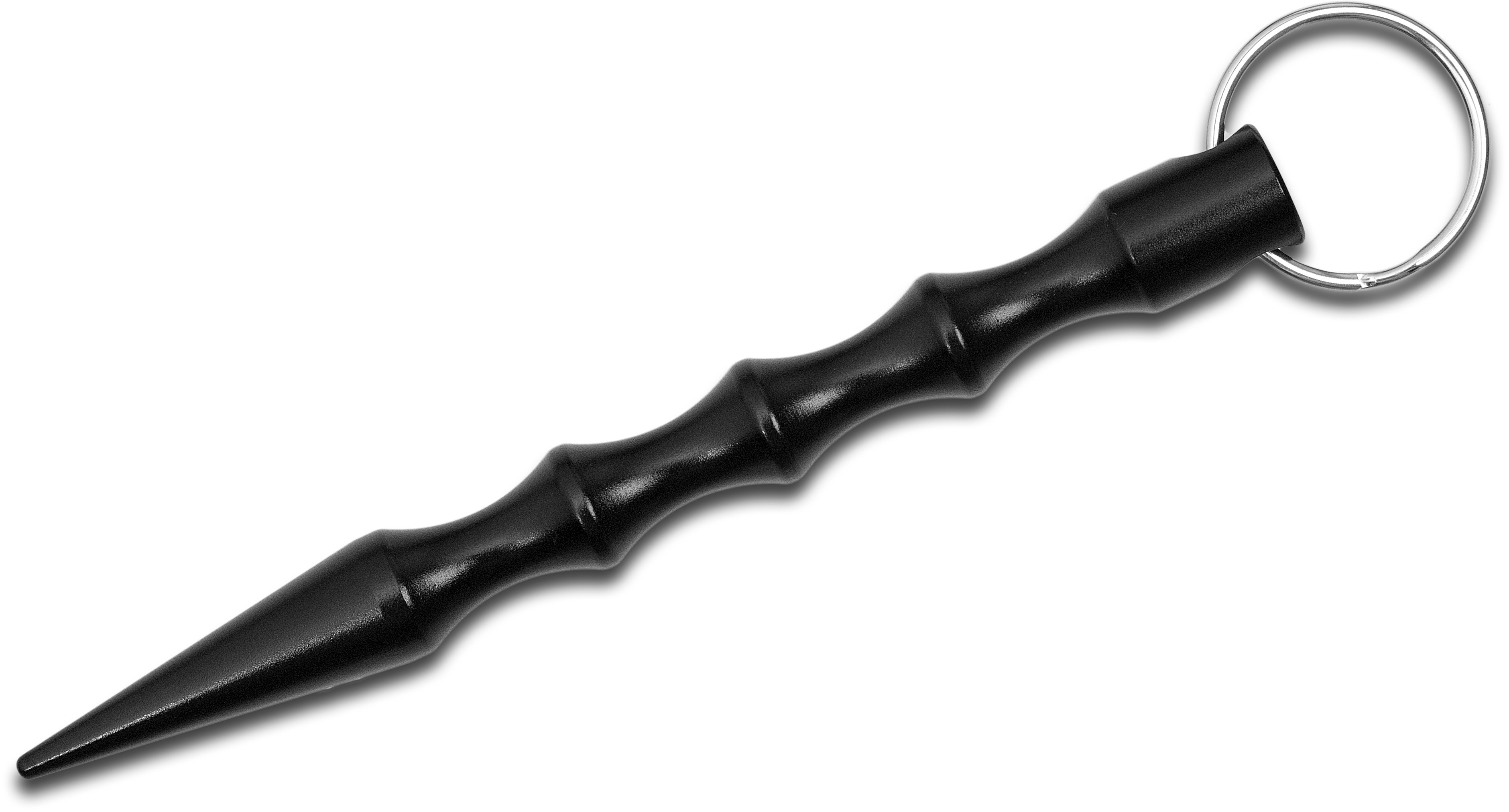 GenPro Slim Aluminum Keychain Kubaton, 5.625" Overall, Matte Black ...