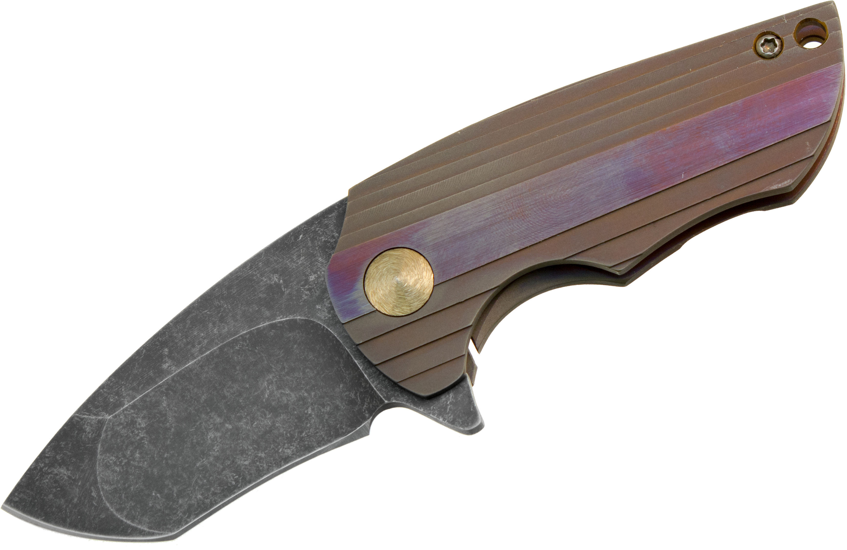 Christensen Knifeworks Custom Brute Flipper 2.375" CPM-154 Black ...