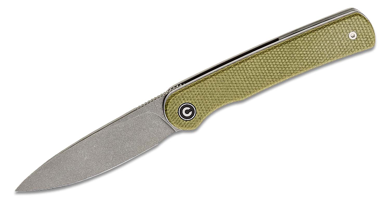 CIVIVI Knives Ferrum Forge Stylum Double Detent Slipjoint Front Flipper ...