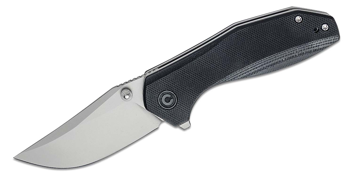 CIVIVI Knives TuffKnives ODD 22 Flipper Knife 2.97" 14C28N Bead Blasted ...