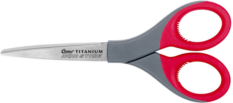 Clauss 7" Titanium Non-Stick Straight Scissor - KnifeCenter - 18542
