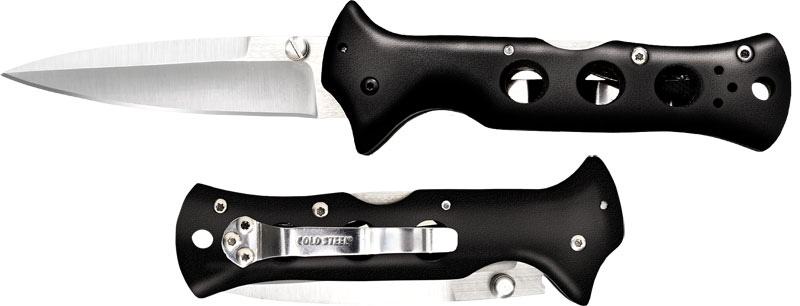 Cold Steel Counter Point II Folding Knife 3" Plain Blade, Grivory ...