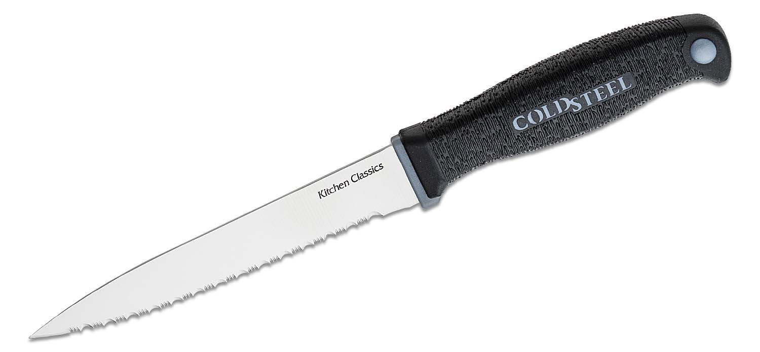 Cold Steel 59KSSZ Kitchen Classic Steak Knife 4.625" Blade, Kray-Ex ...