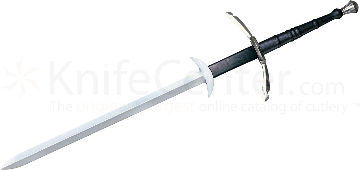Cold Steel Two Handed Great Sword 39-7/8" Carbon Blade, Leather Wrapped ...