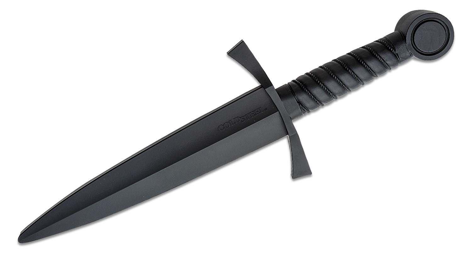 Cold Steel 92RDAGZ Medieval Rubber Training Dagger 10" Blade - KnifeCenter