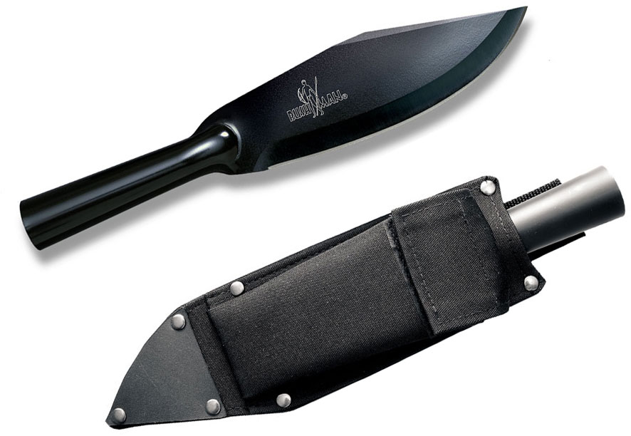 Cold Steel 95BBUSS Bowie Blade Bushman 7" Blade, Survival Cordura ...