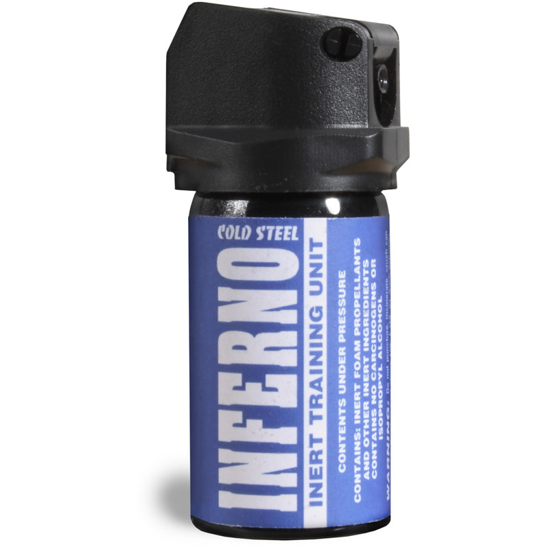 Cold Steel Inferno Pepper Spray 1.3 oz. (37 Grams) Inert Training Unit ...