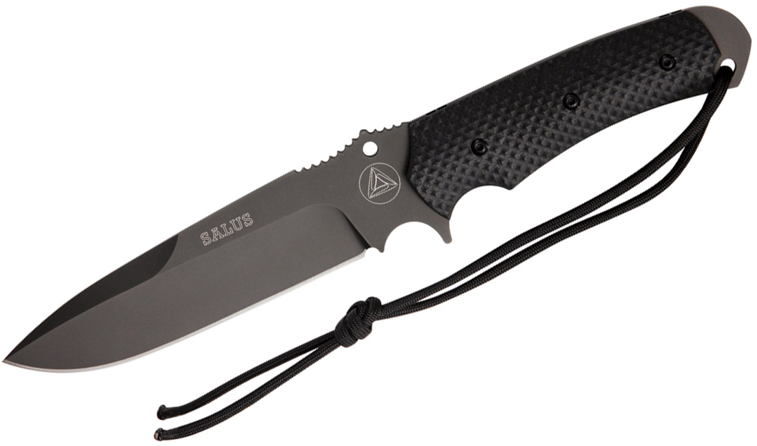 Combative Edge Salus Tactical Fixed 5.875" N690Co Black Plain Blade ...