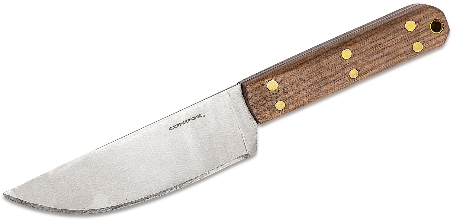 Condor Tool & Knife Scalper Knife 5.875" Carbon Steel Fixed Blade ...