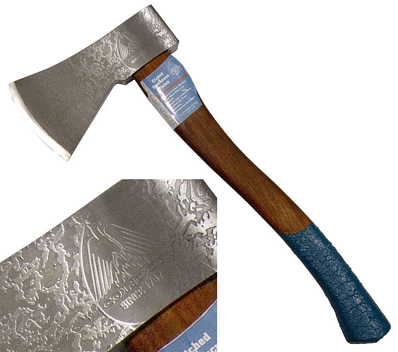 Condor Etched Classic Greenland Pattern Axe 15 - KnifeCenter - CN4070EW ...