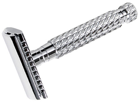 Parker 94R Hefty Double Edge Three Piece Safety Razor, 3" Handle ...