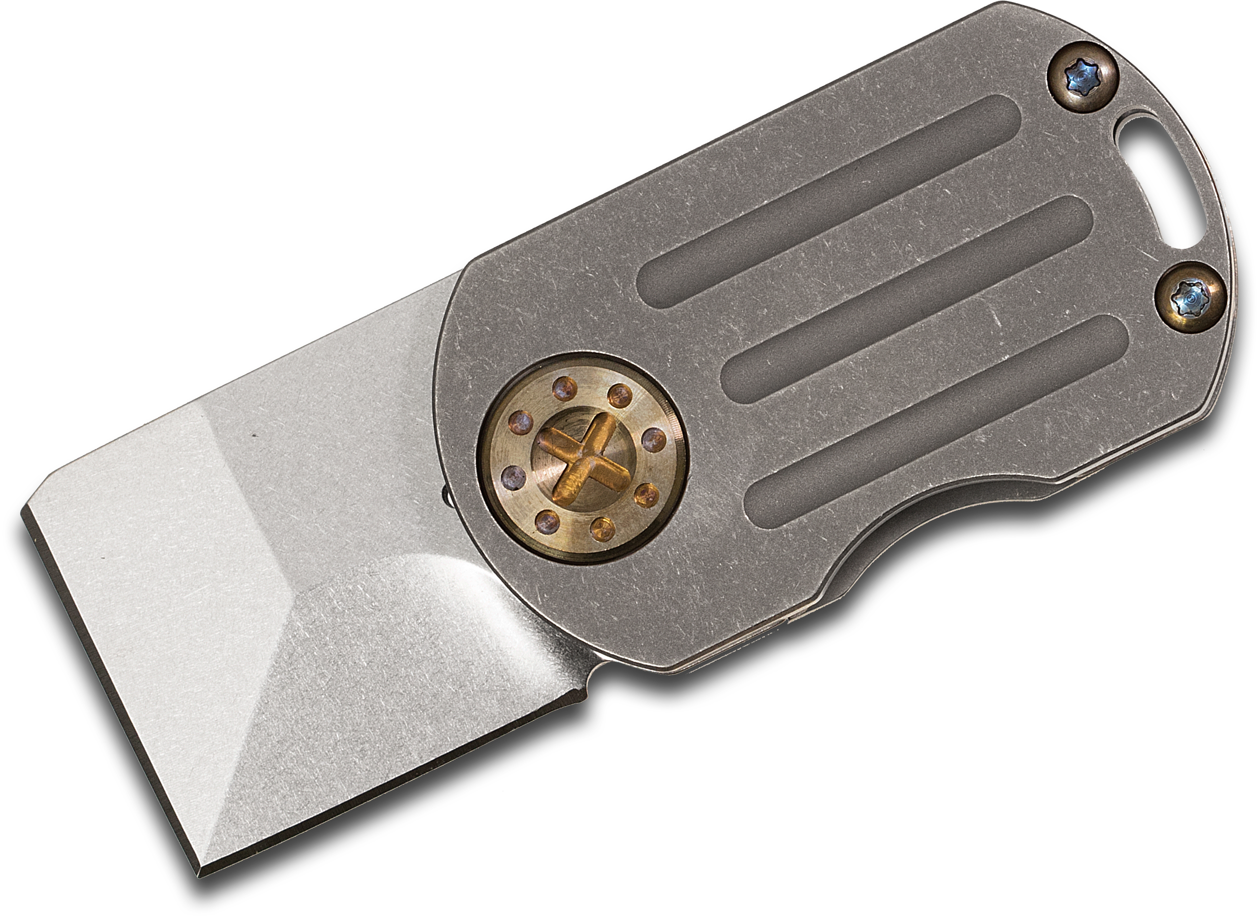 Curtiss Knives ODT Original Dog Tag Flipper 1" Stonewashed CTS-XHP ...