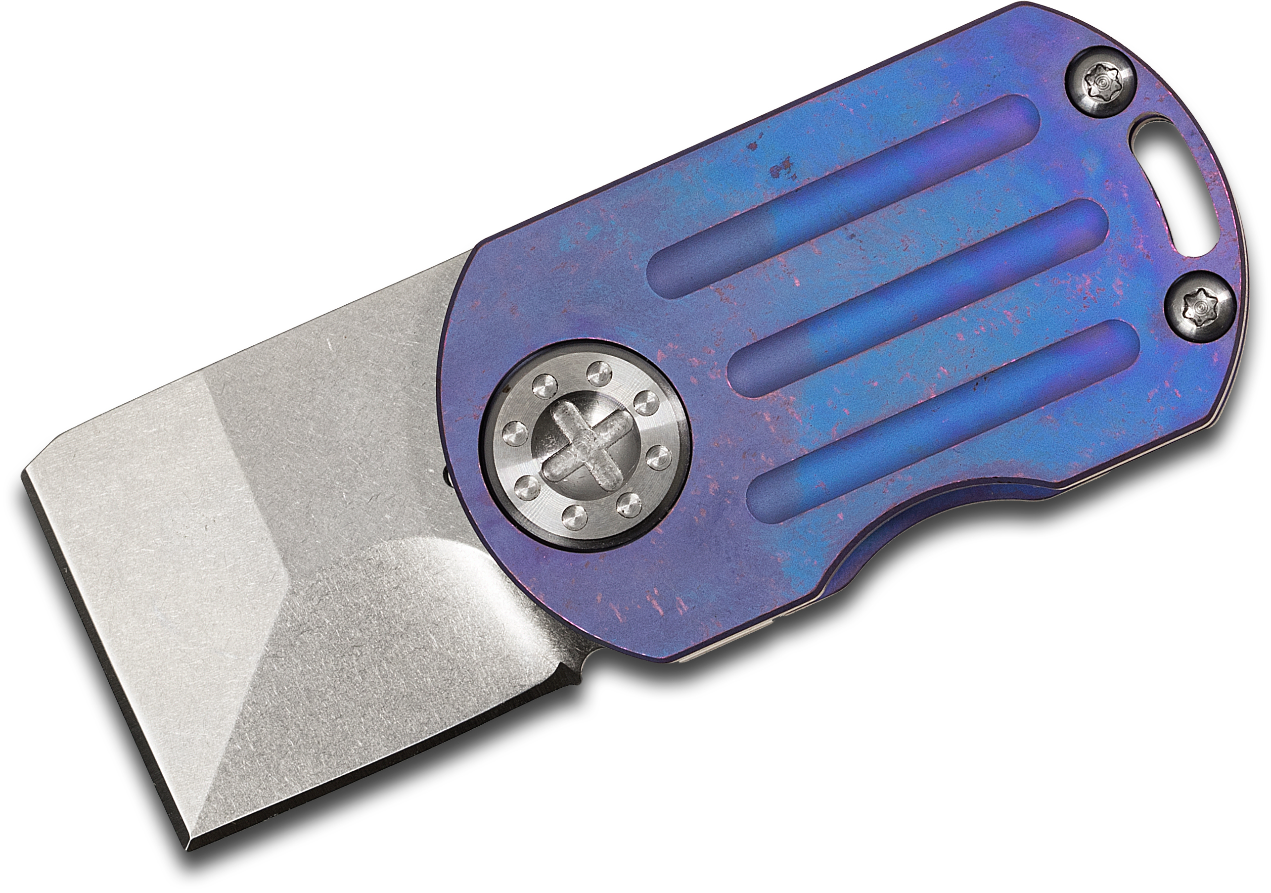 Curtiss Knives ODT Original Dog Tag Flipper 1" Stonewashed CTS-XHP ...