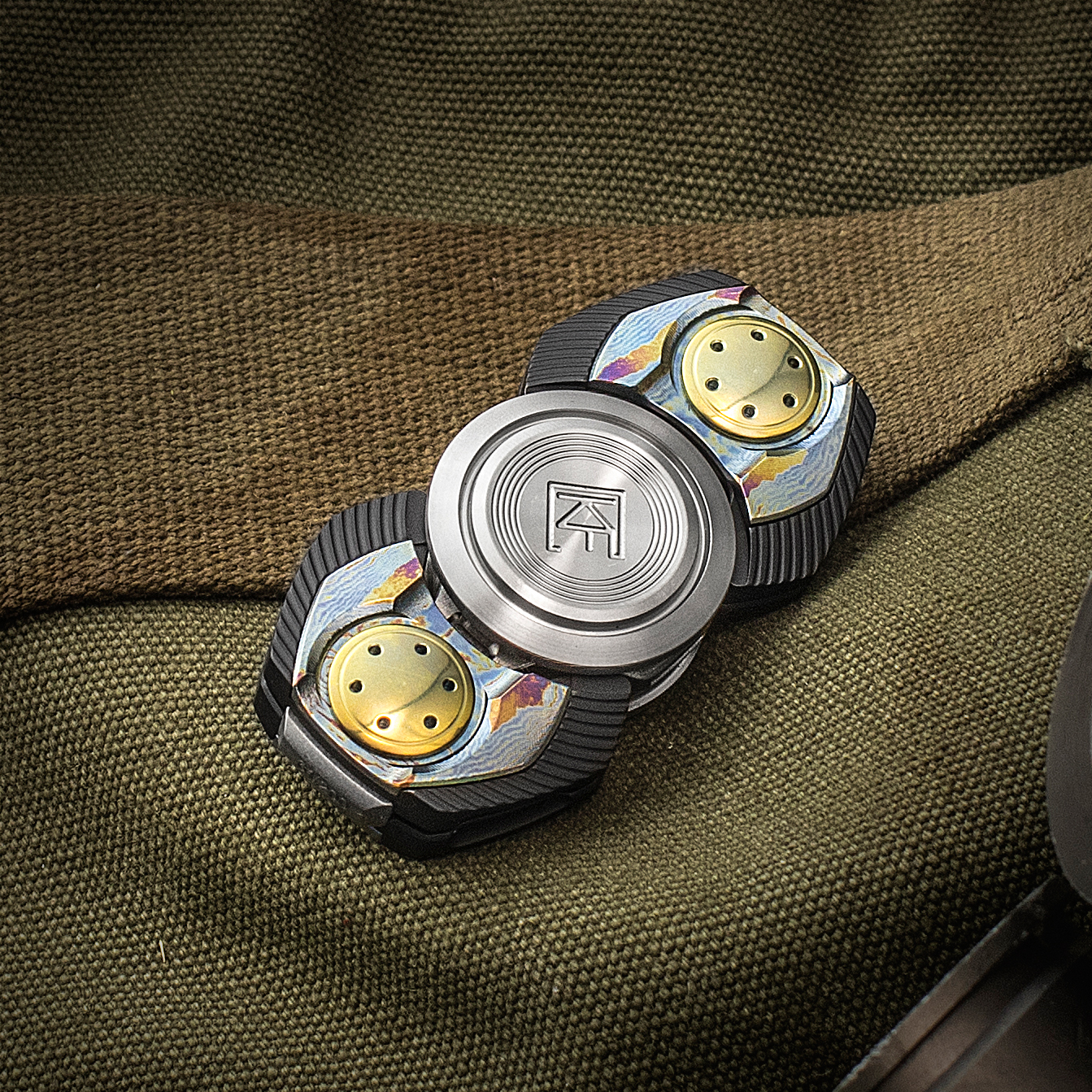 Custom Knife Factory Anton Malyshev Pepyakka 3.0Tim Timascus Hand ...