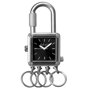 Dakota Watch Company Lock Clip, Black Dial - KnifeCenter - 4435-7 ...