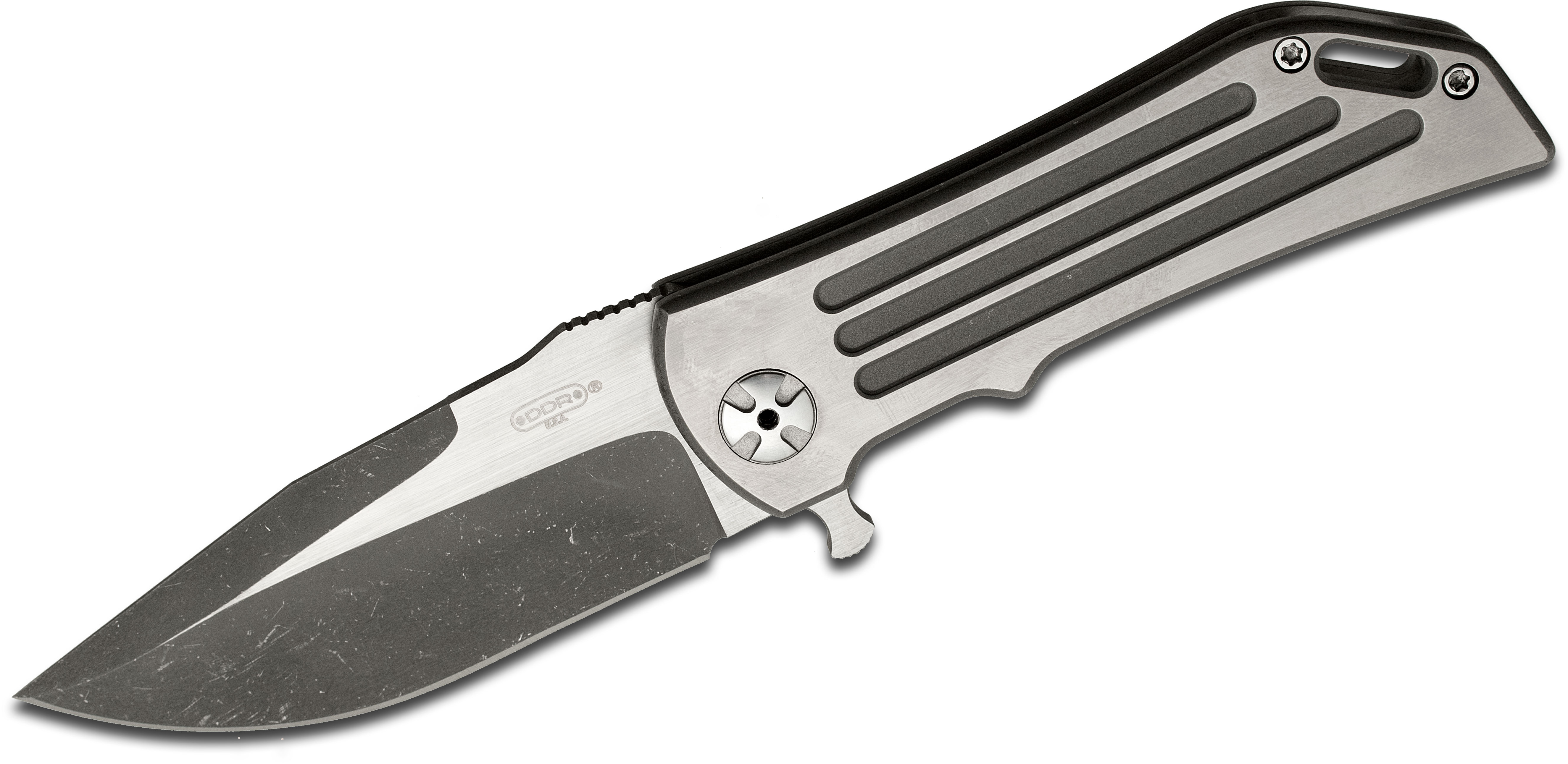 Darrel Ralph Designs Custom V4 #1 Dominator Flipper 3.7" S35VN Two-Tone ...
