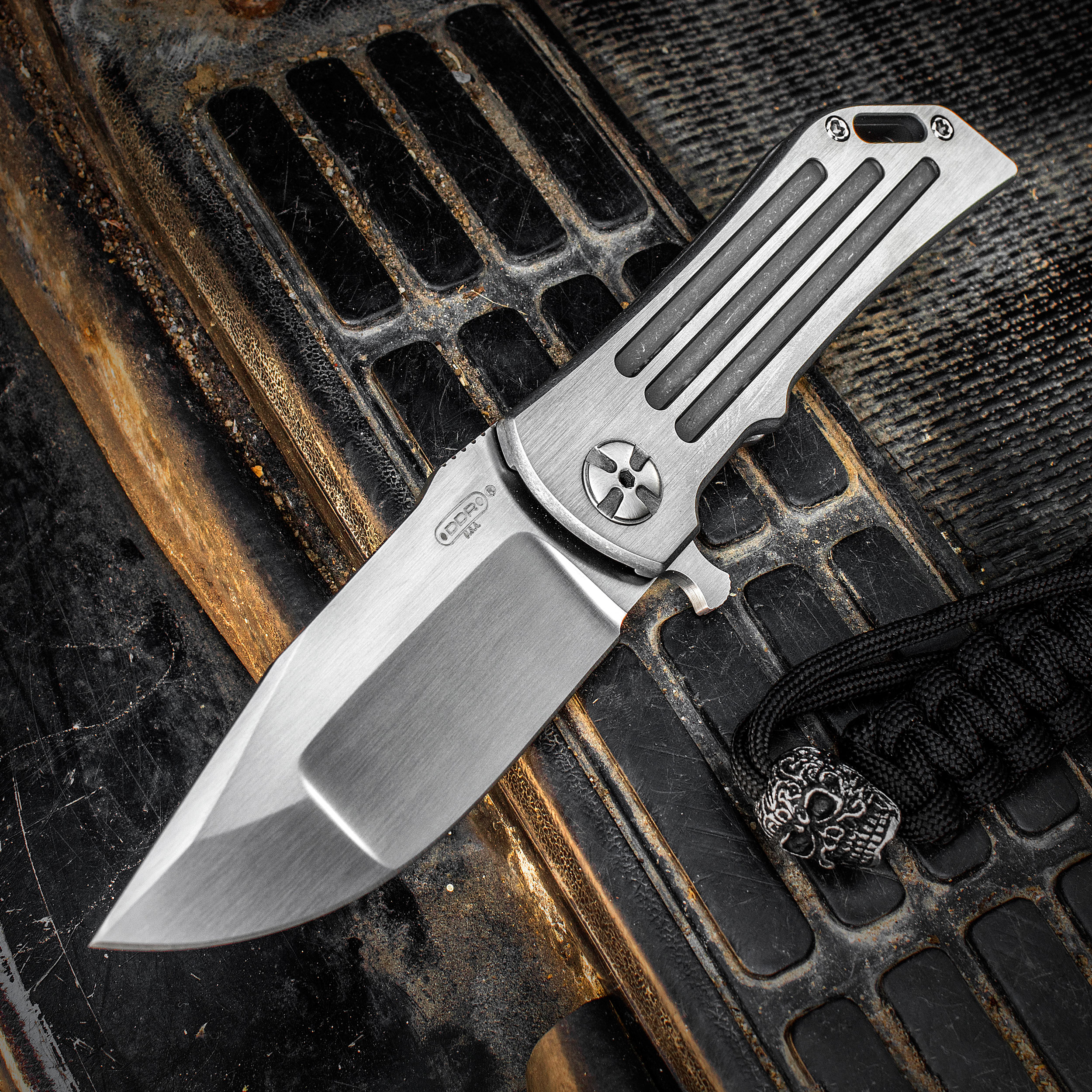 Darrel Ralph Designs Custom Dominator 35 Flipper 3.5" CPM-154 Satin ...