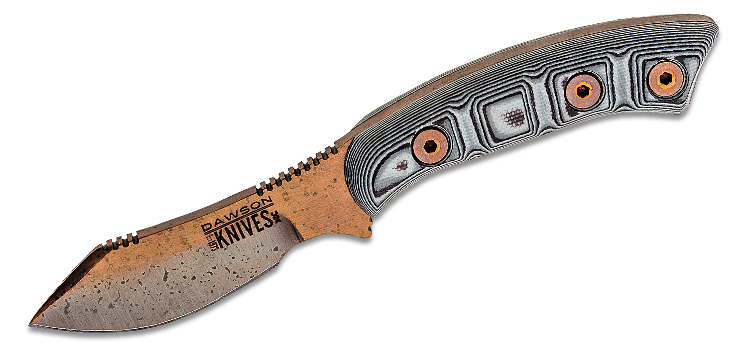 Dawson Knives Custom Snakebite Fixed Blade Knife 3" CPM-3V Arizona ...