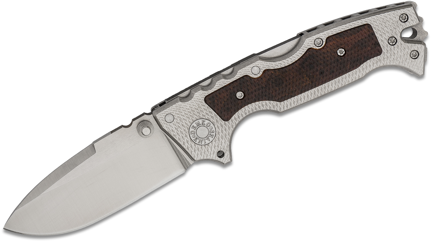 Andrew Demko Custom AD10 Folding Knife 3.5" CPM-20CV Satin Blade ...