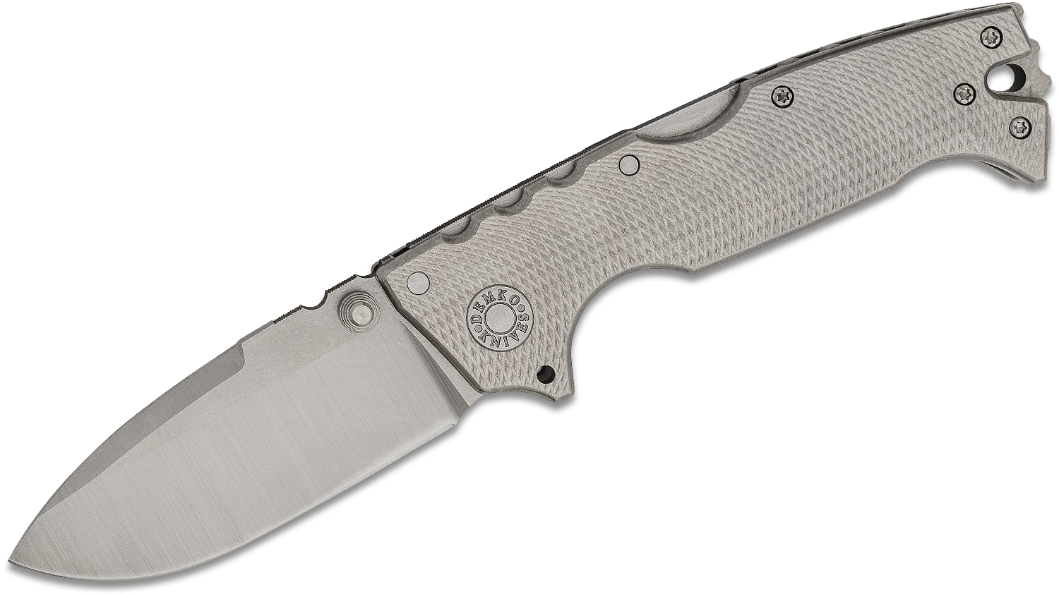 Andrew Demko Custom AD10 Folding Knife 3.5" CPM-20CV Satin Blade ...