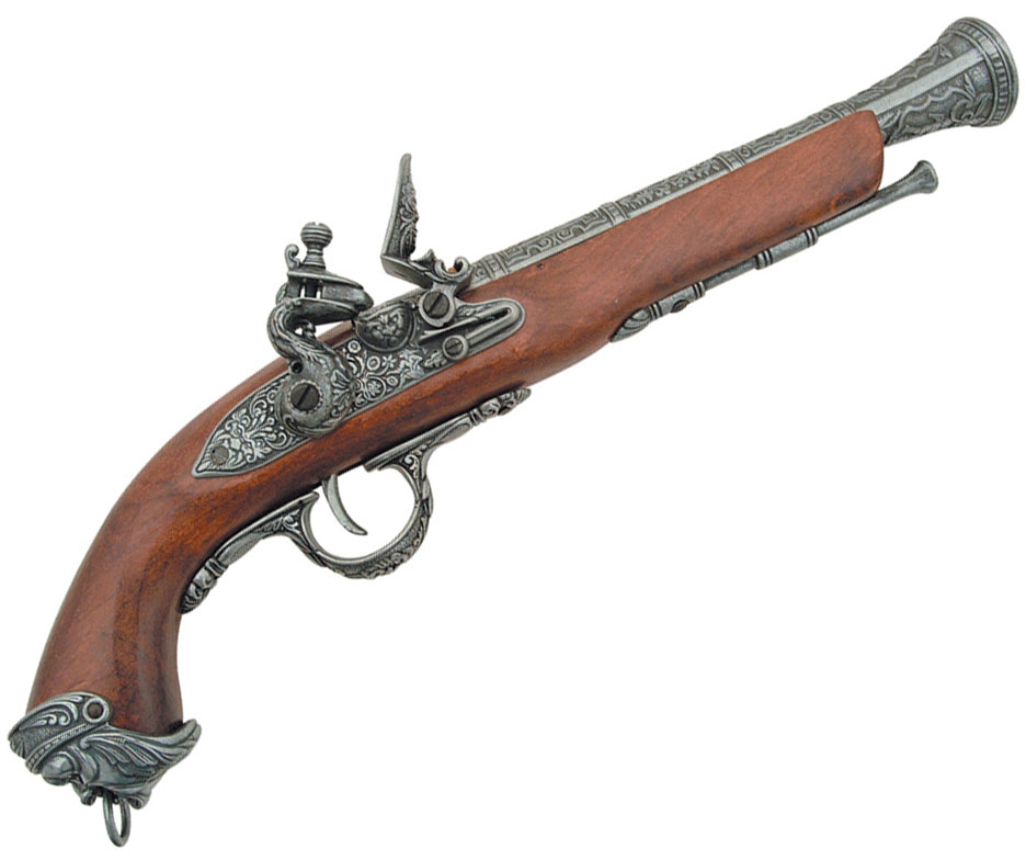 Reviews and Ratings for Denix Reproduction Pirate Flintlock Pistol, Non ...