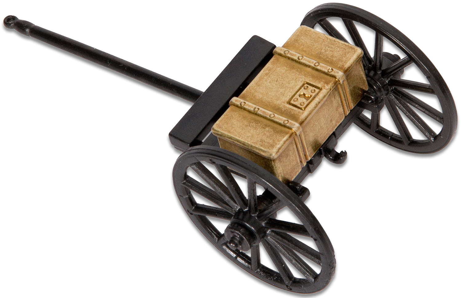 Denix Miniature 1857 American Civil War Limber, Black/Brass Metal ...