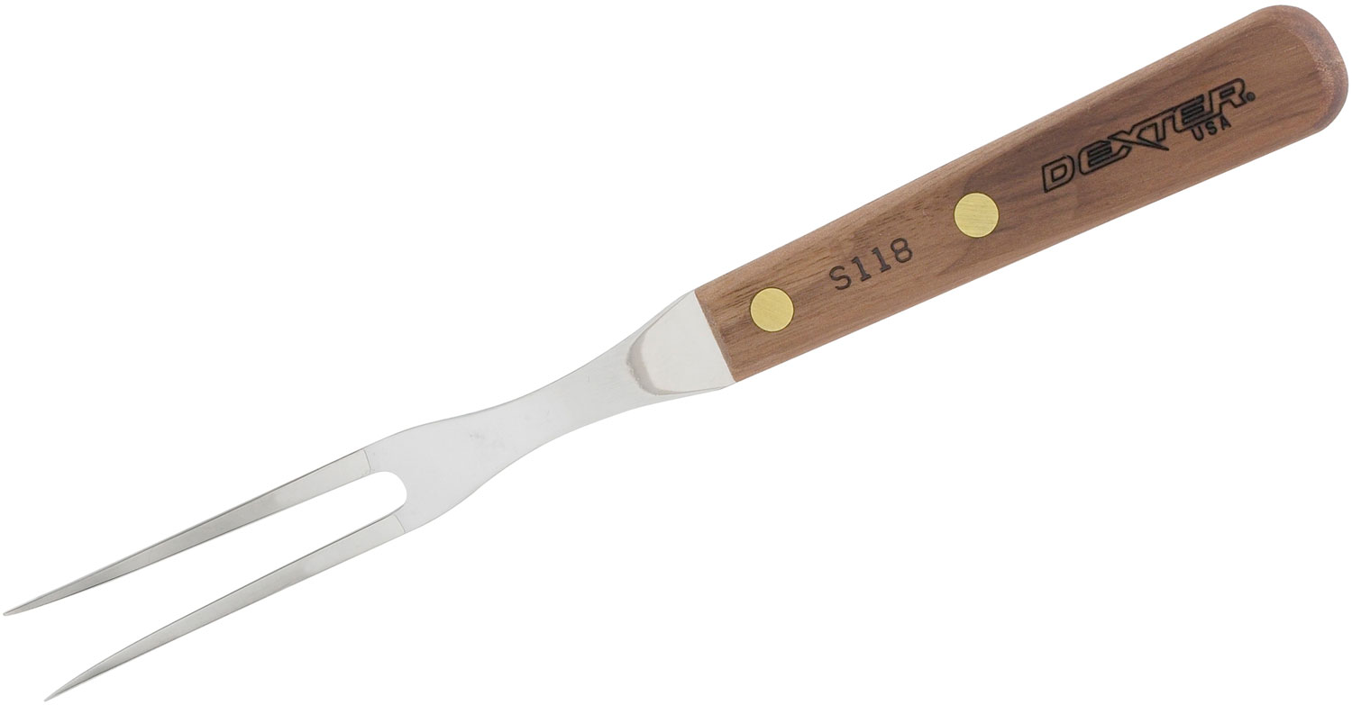 Dexter Carving Fork Walnut Handle 10-1/2" Overall Length, Made in the ...