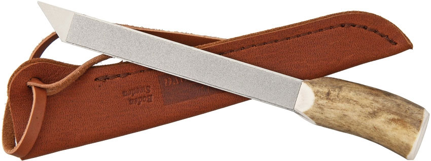 Dianova Lapstone Nail Sharpener, Leather Sheath - KnifeCenter ...