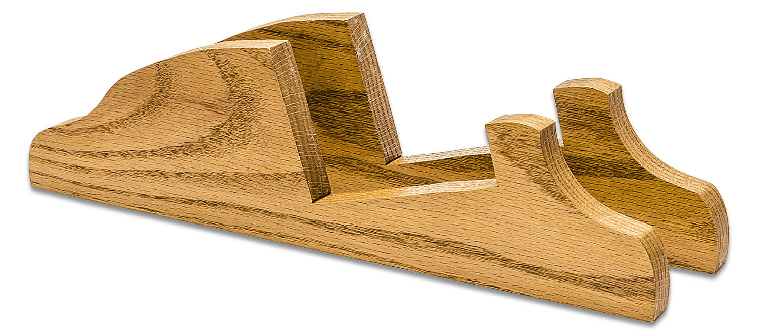 S&D Enterprises Display Case Feet - Oak Wood For 3.875" Case ...