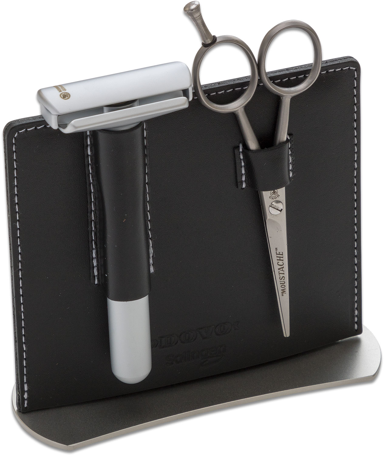 DOVO 2 Piece Grooming Set with Merkur #70 Futur Safety Razor and ...