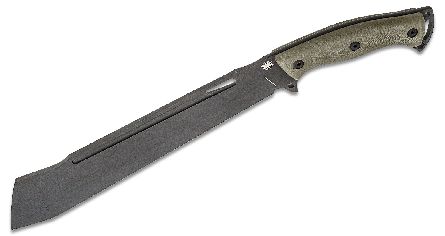 DPx Gear HEFT 12 CHOP Fixed Blade Knife 12.52" D2 Black Milspec Blade ...