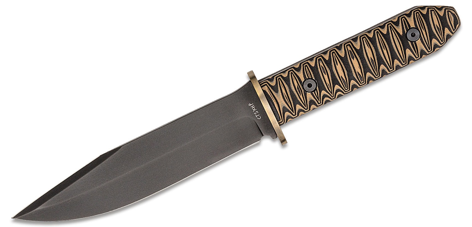 Duane Dwyer Custom BC-B Bowie Fixed Blade Knife 7" CTS-XHP Black DLC ...
