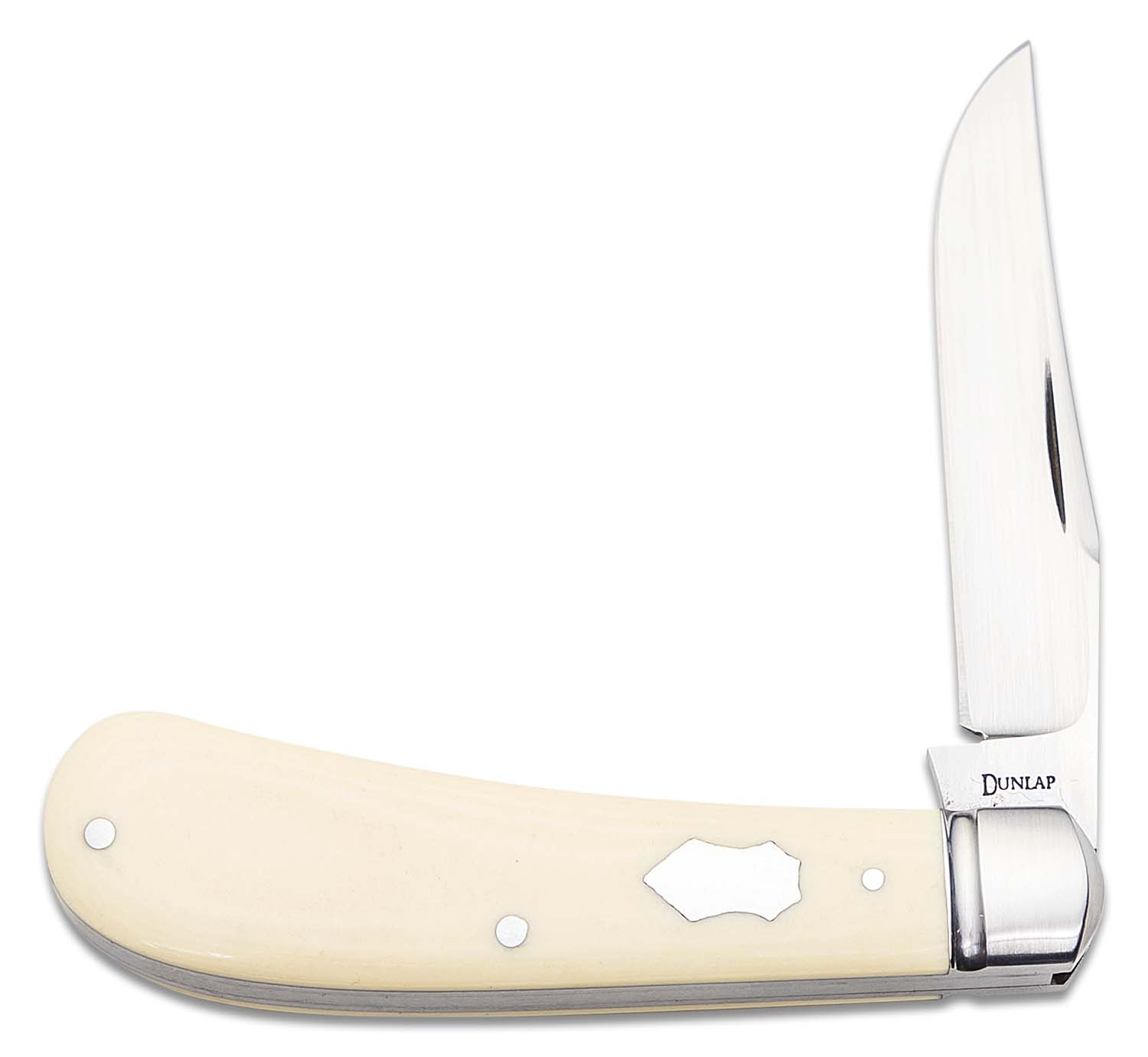 Jim Dunlap Custom Trapper Traditional Folding Knife 2.75" CPM-154 Hand ...