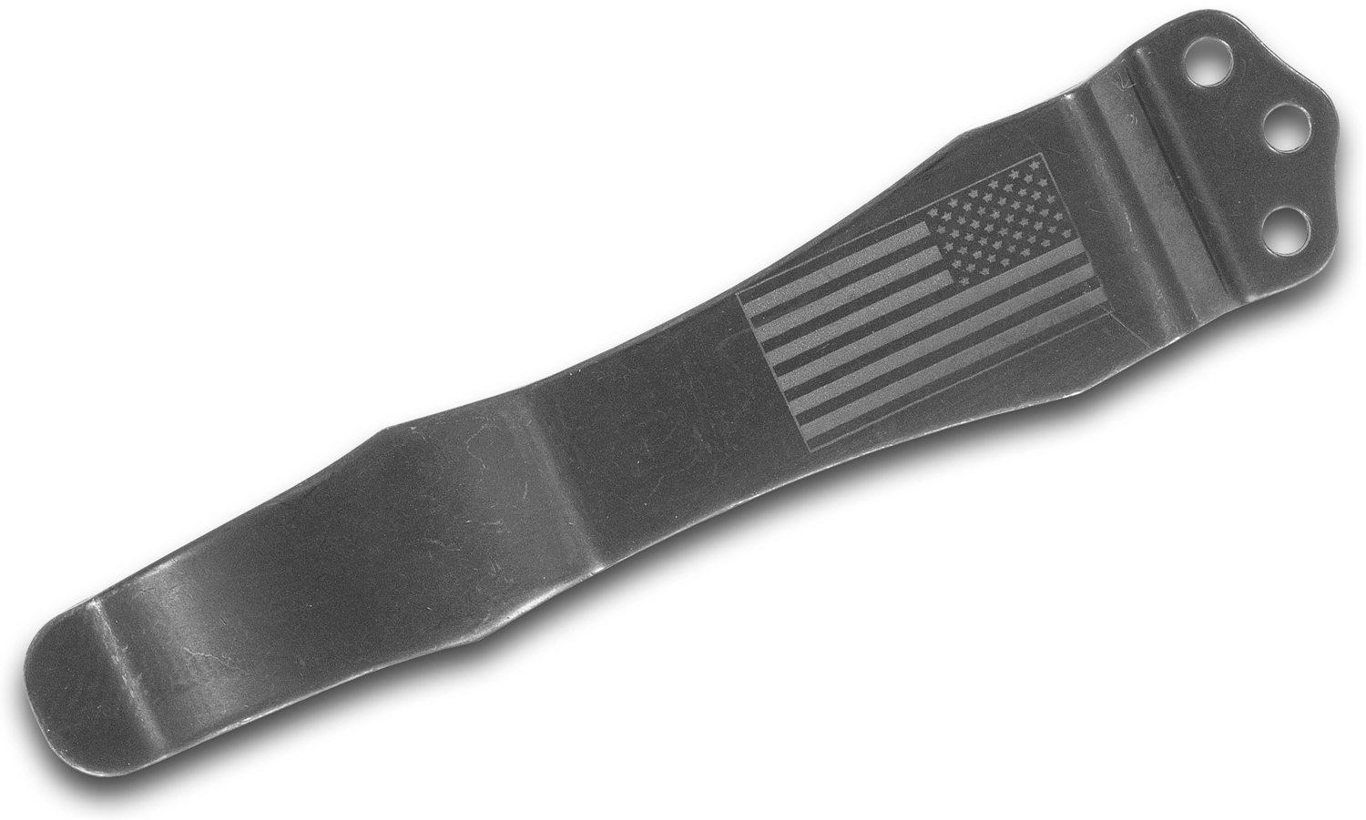 Emerson American Flag Pocket Clip, Black - KnifeCenter - Black Flag ...