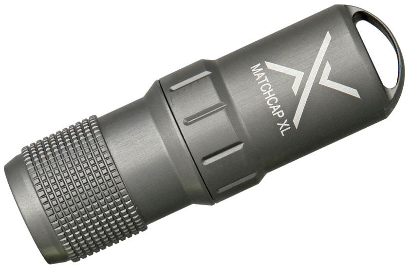 Exotac 4100 MATCHCAP XL Survival Matchcase and Striker, Waterproof ...