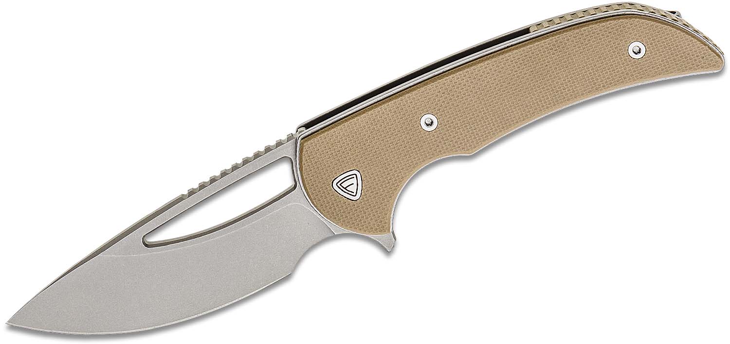 Ferrum Forge Mini Archbishop Flipper 2.75" 9Cr18MoV Drop Point Blade ...