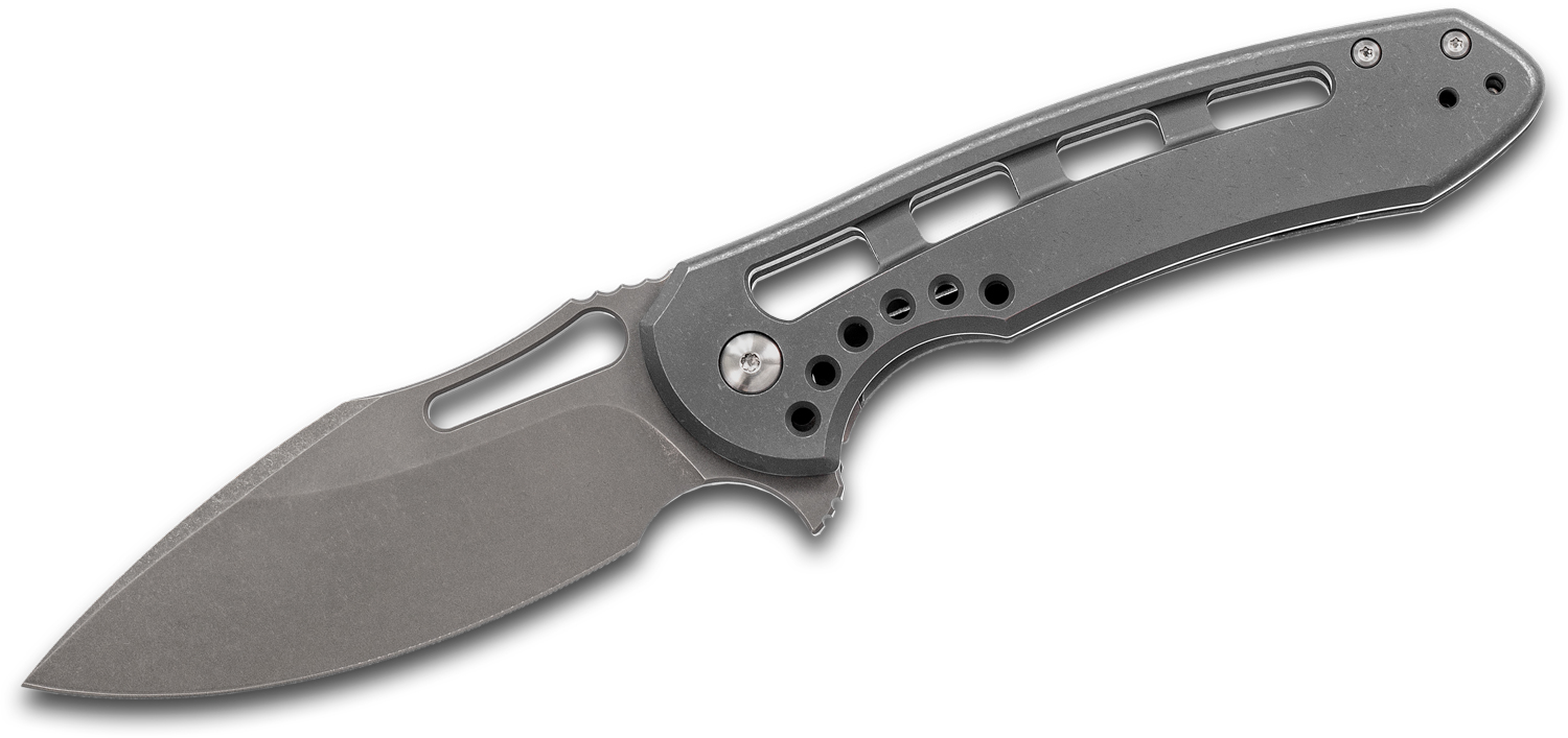 Ferrum Forge Pro Series Fortis 2.0 Flipper Knife 3.5" S35VN Drop Point ...