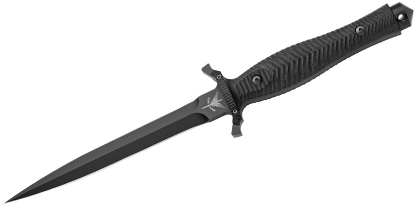Fox FX-0171100 Bellum Daga Fixed Blade Knife Dagger 6.75" N690 Black ...