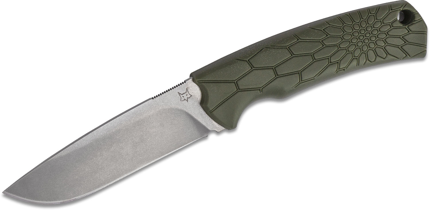 Fox FX-605 OD Jesper Voxnaes Core Fixed Blade Knife 4.375" BECUT ...
